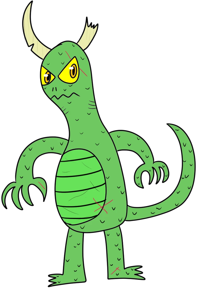 MonsterVerse-esc redesign of my OC Biggugurīn | Fandom