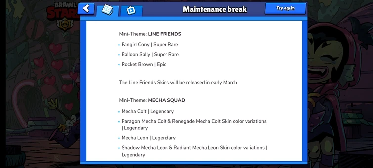 Maintenance break maintenance breake | Fandom