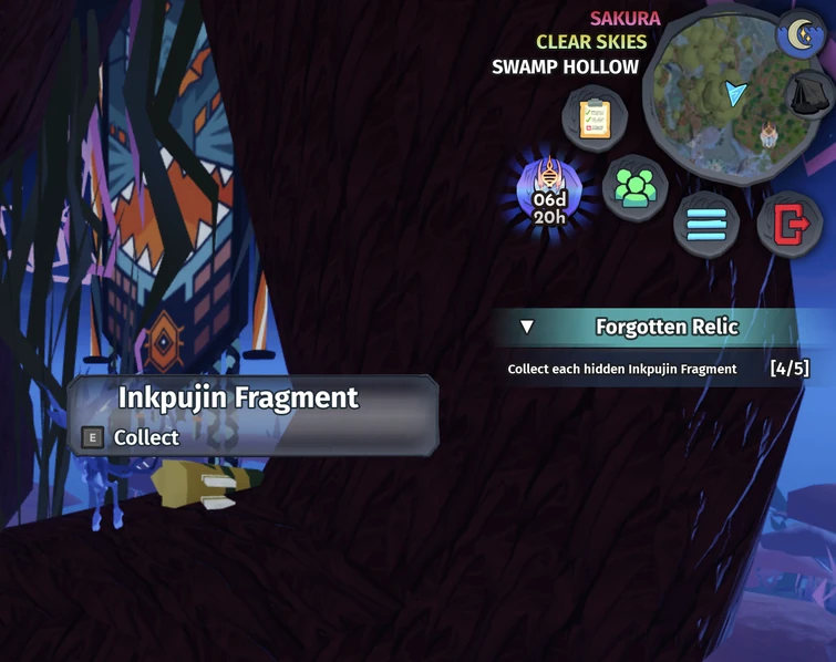 Inkpujin Fragment Location guide | Fandom