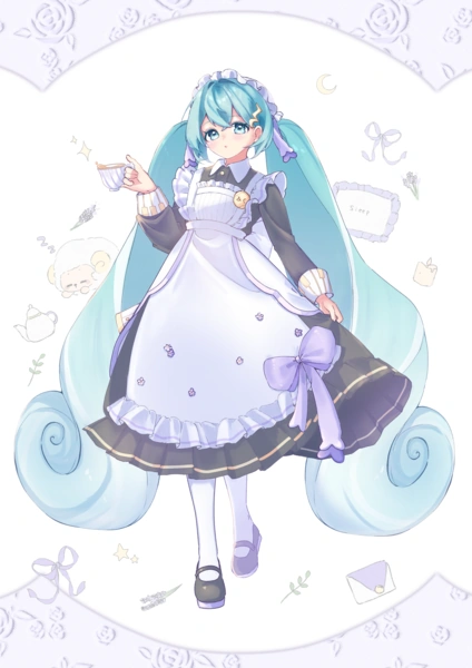 Maid Miku | Fandom