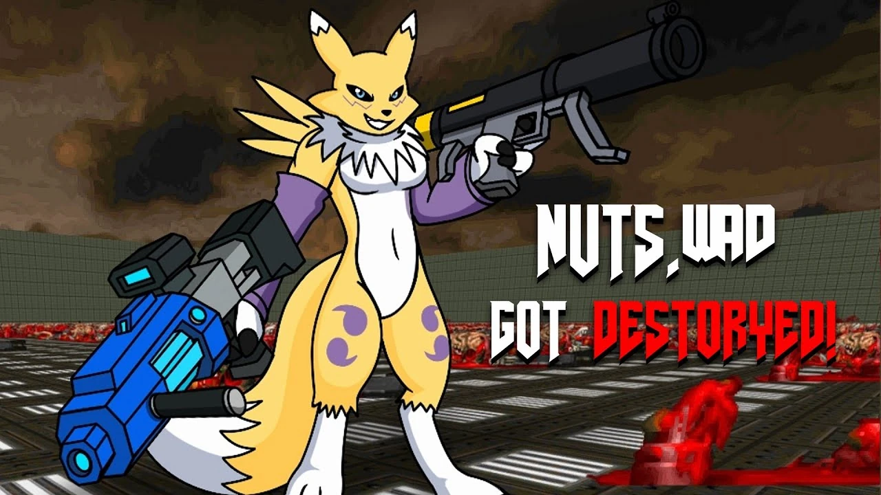 Nuts.wad got destroyed by Renamon mod - Doom mod gameplay | Fandom