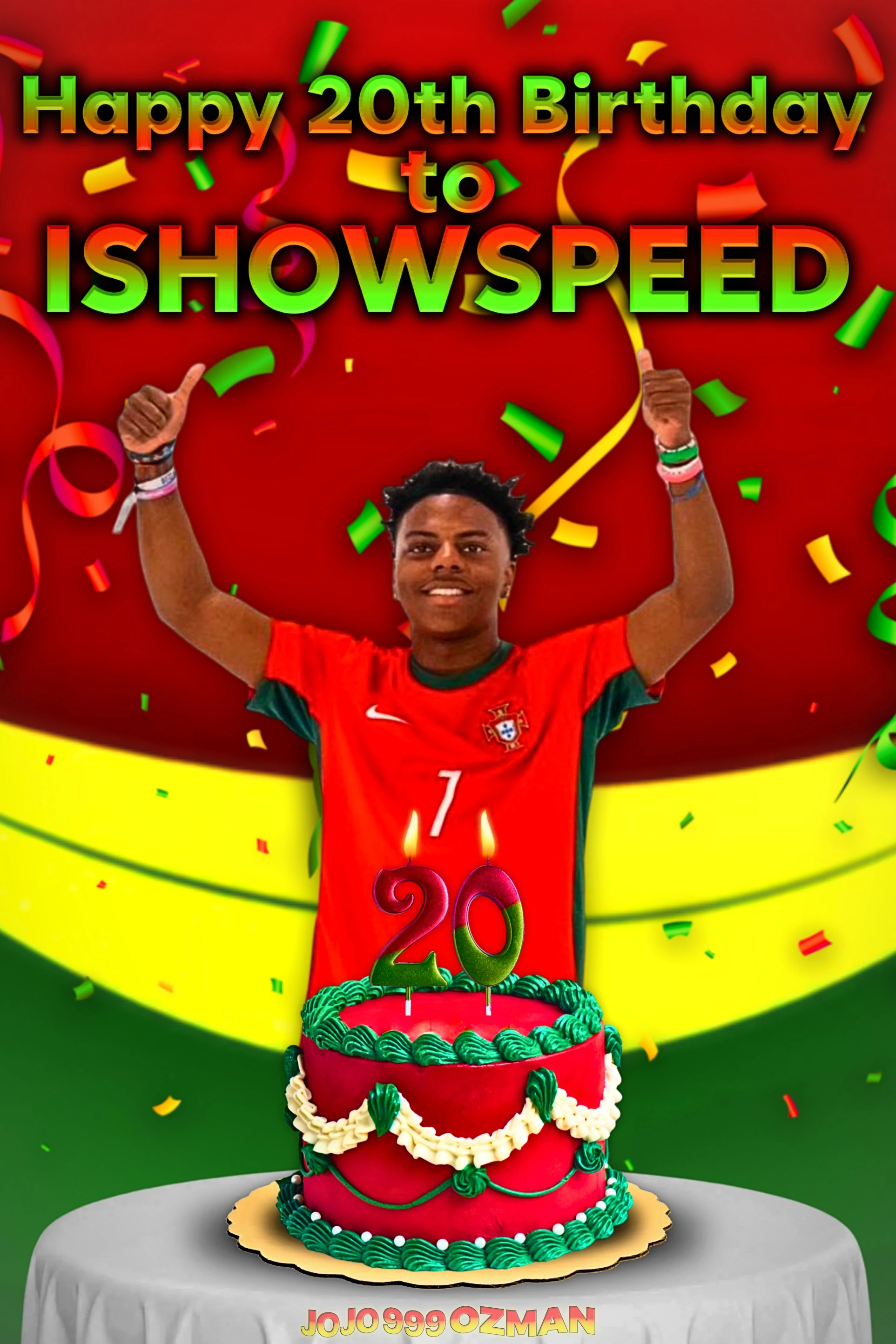 Happy (Late) 20th Birthday to iShowSpeed! | Fandom