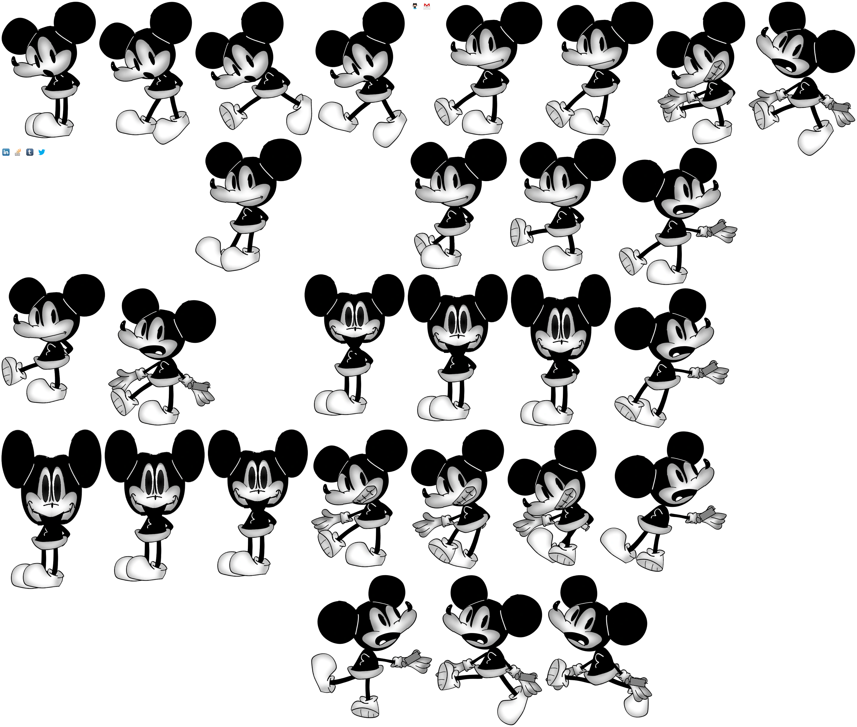 Sprite sheet for suicidal monday | Fandom