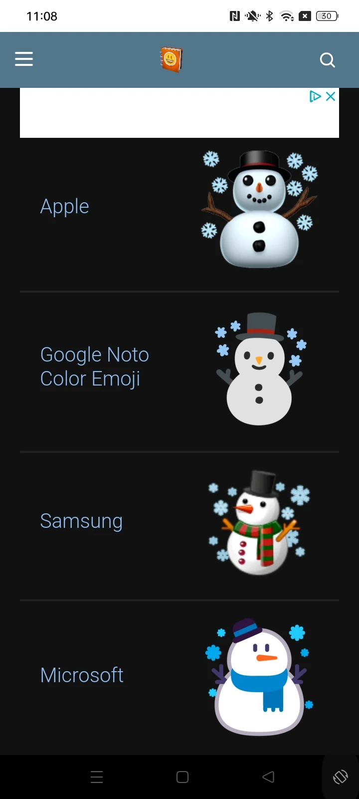 What snowman do you like best (you have to click on the pictures to see ...
