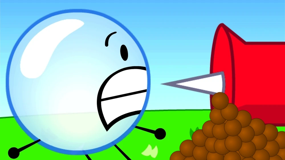 Top comment modifies the BFDI 1a thumbnail: Day 2 | Fandom