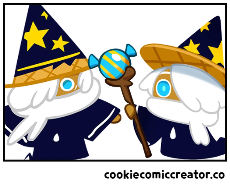 old ver wizard cookie meets new wizard cookie | Fandom
