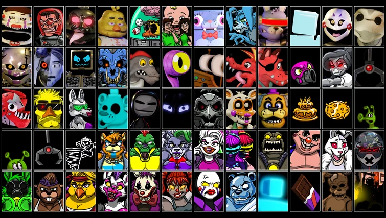 The Ultra Custom Night roster in my style (Feel free to make the ...