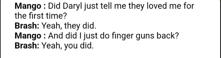 SCREW IT!!! SHIPPING INCORRECT QUOTES WITH MANGO BRASH AAAAAAND DARYL ...