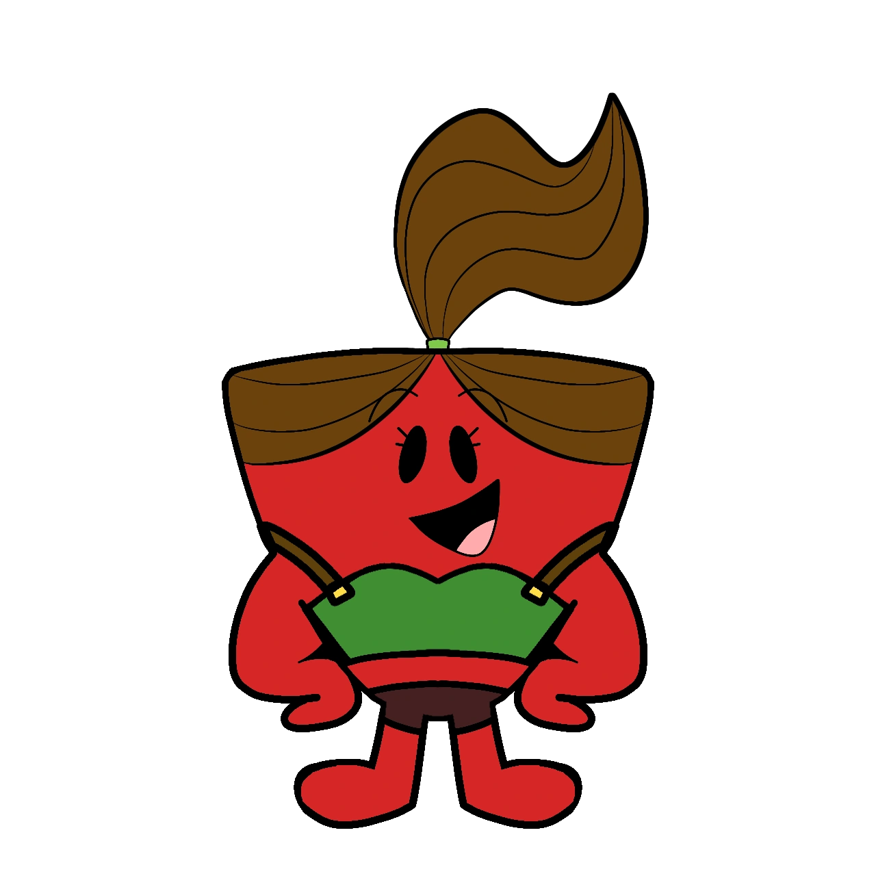 A fanmade render of Little Miss Strong I drew out of boredom. | Fandom