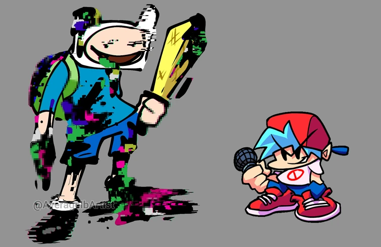 My take on a Pibbified Finn concept | Fandom