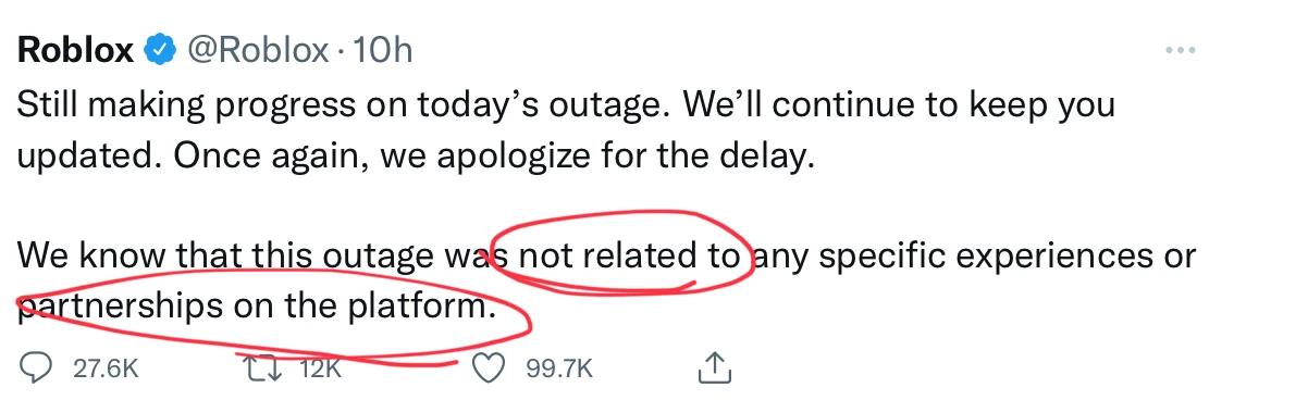 roblox outage isnt because of chipotle | Fandom