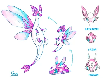 From Fanart I’ve found, which Image is suitable as a Fairy/Dragon Type ...