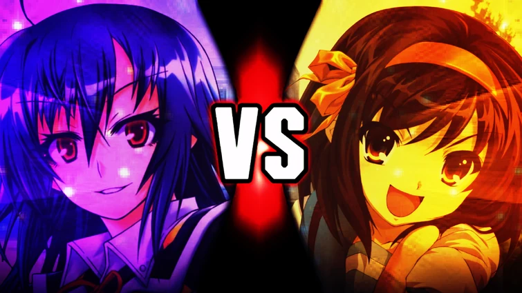 Medaka Kurokami vs Haruhi Suzumiya | Fandom