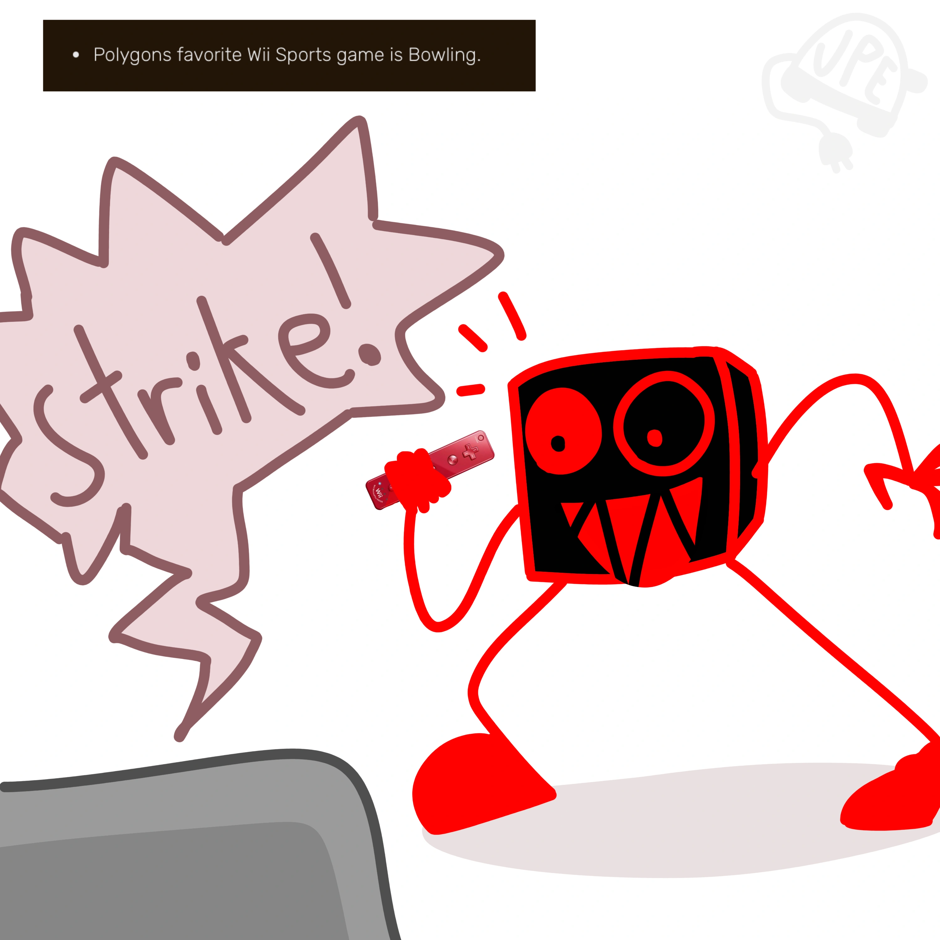 Loved the mental image of this so much, that I immediately ran to draw ...