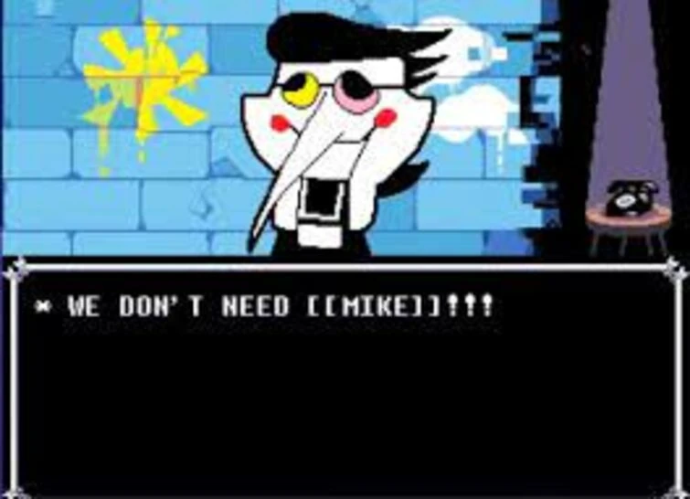 Analyzes of Mike and Spamton | Fandom