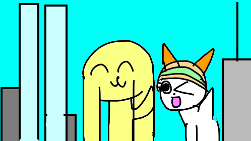 Chikn nuggit and Cheezborger visit New York | Fandom