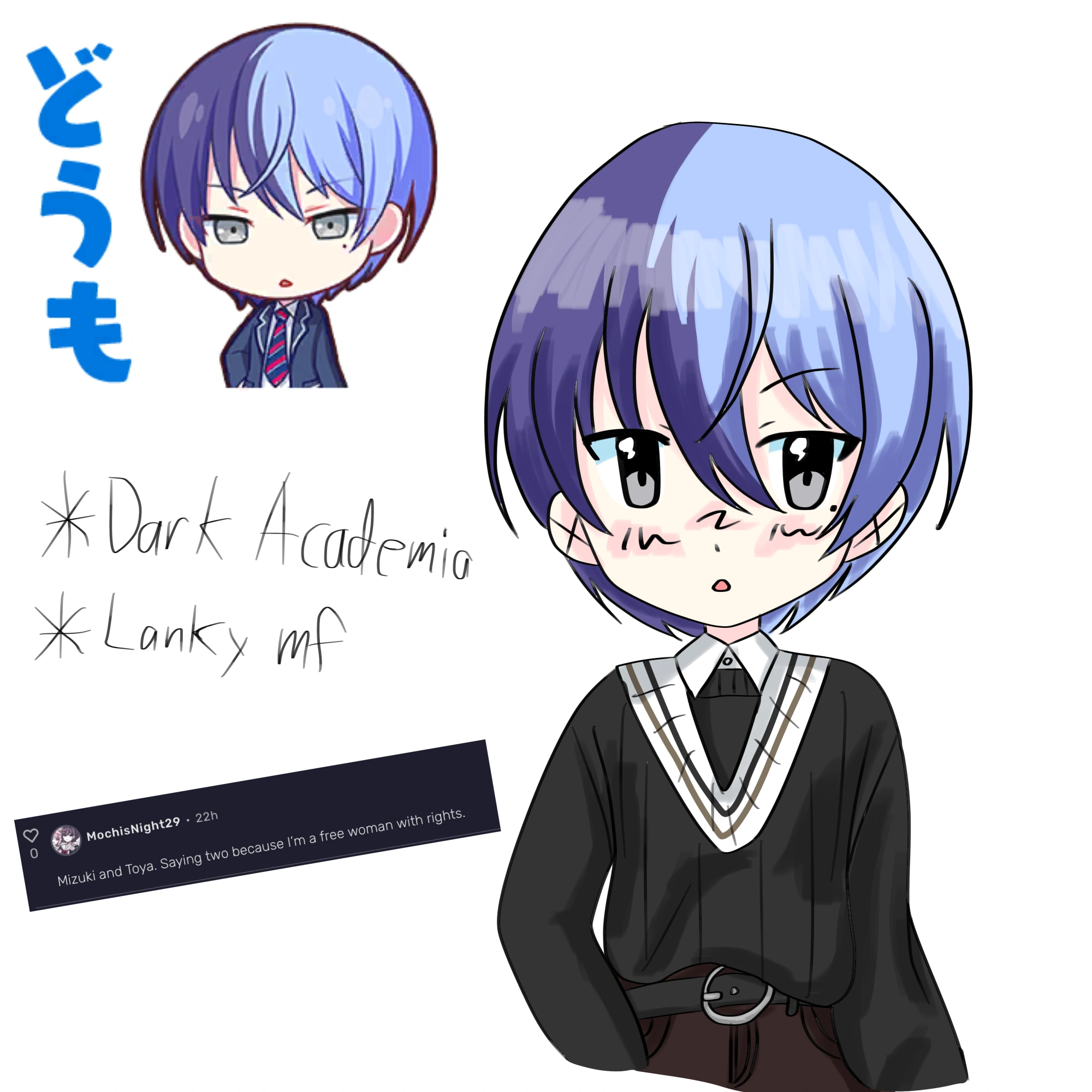 Prsk main characters drawn with headcanons part 8 | Fandom