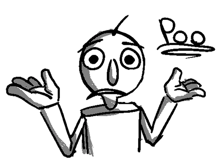 Repost of baldis basics in funkin baldi krita doodles | Fandom