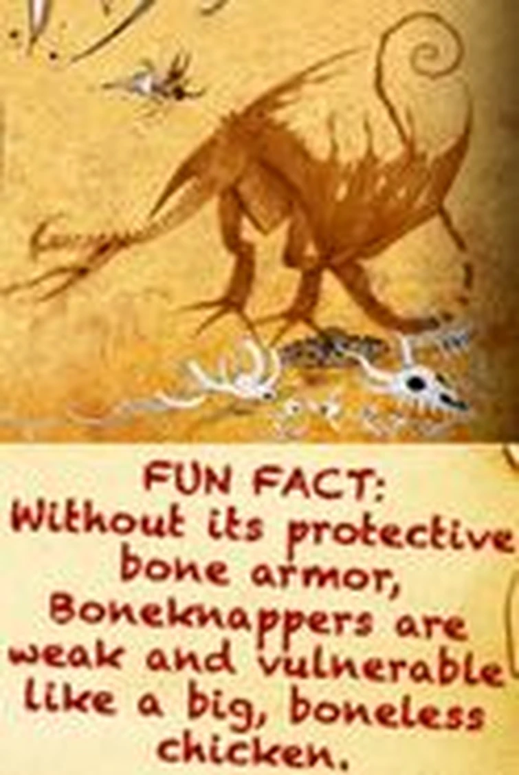 what do you think the boneknapper without it armor | Fandom