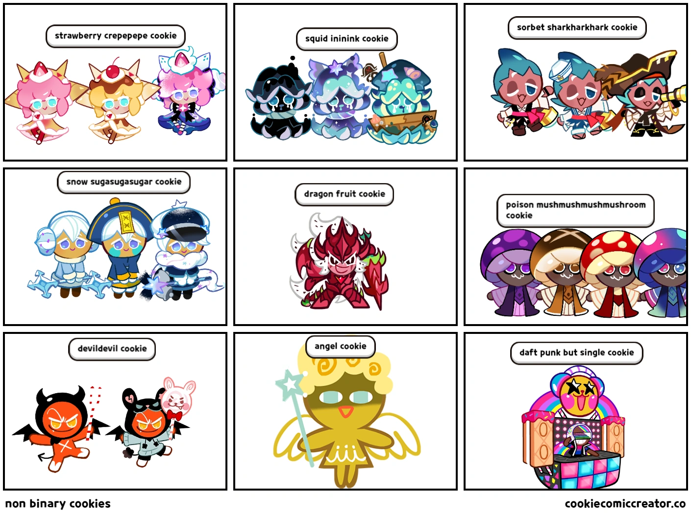 non-binary cookies | Fandom