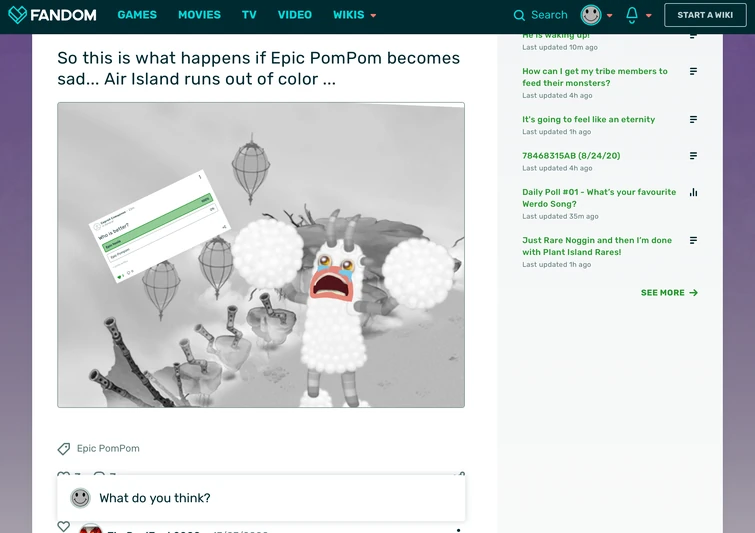 What this wiki has against Epic PomPom | Fandom