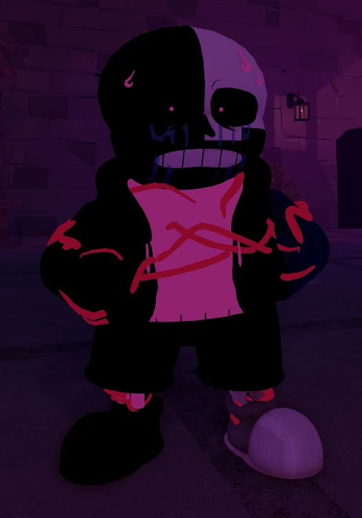 Guys they’re adding fnf corruption sans (not fake) (100% real) | Fandom