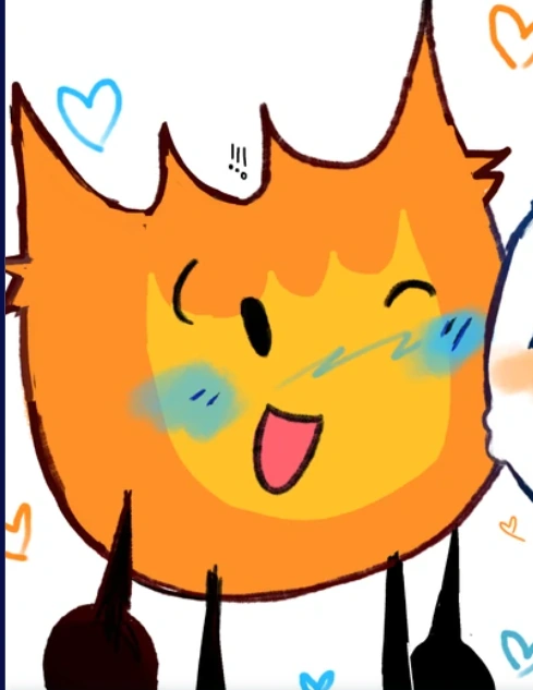 firey's blush color is blue? | Fandom