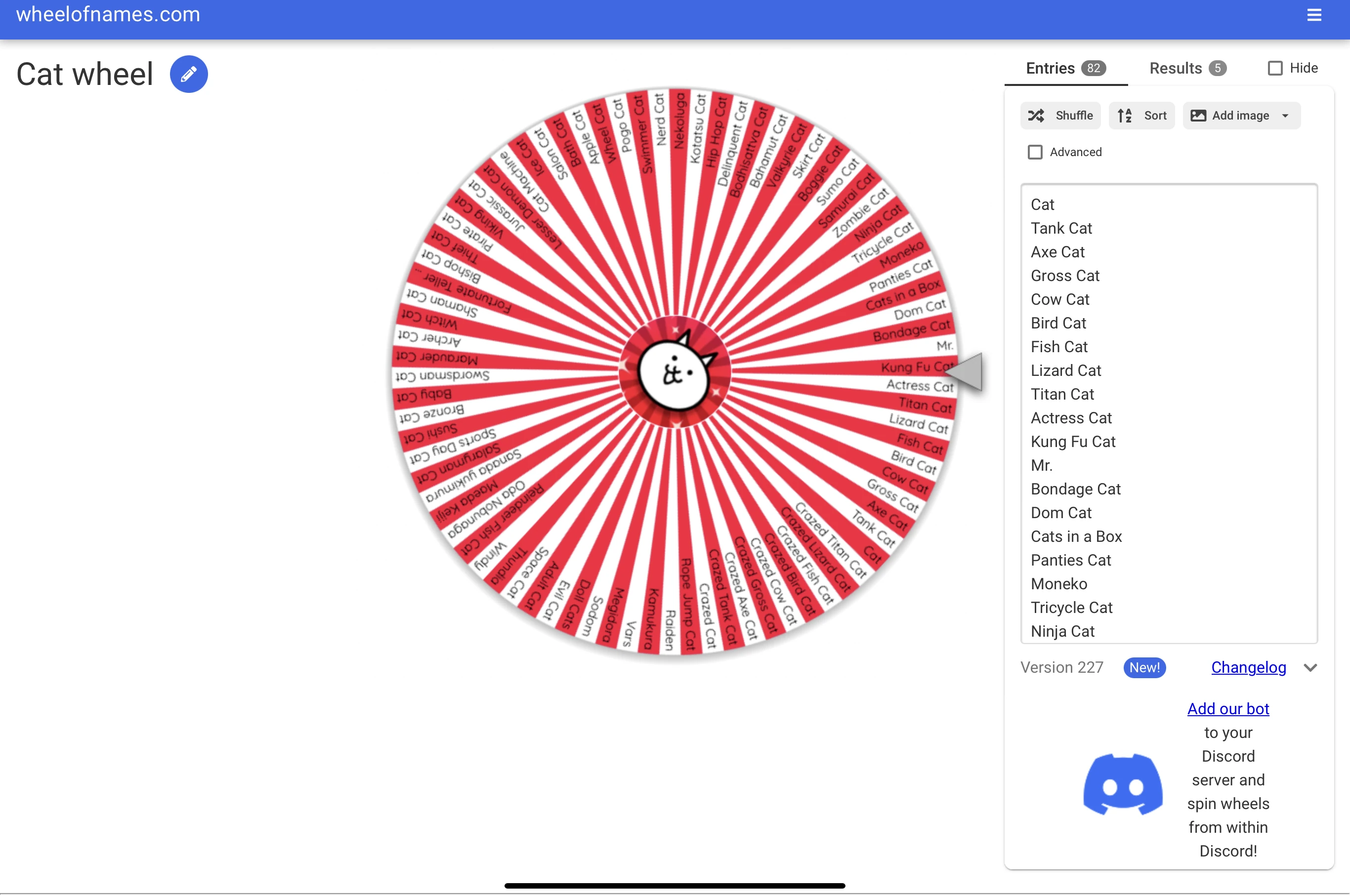 Wheel of cat | Fandom