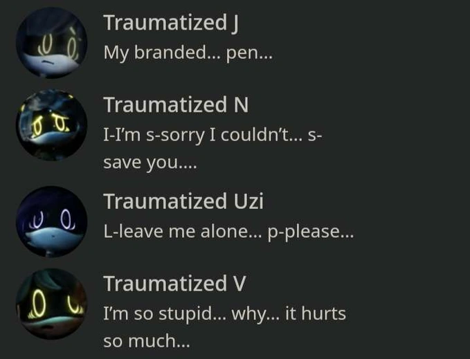 I wonder what traumatized Cyn would say | Fandom