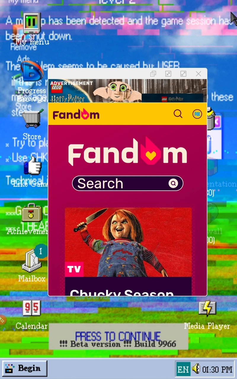 What if they made a fake fandom for the game | Fandom