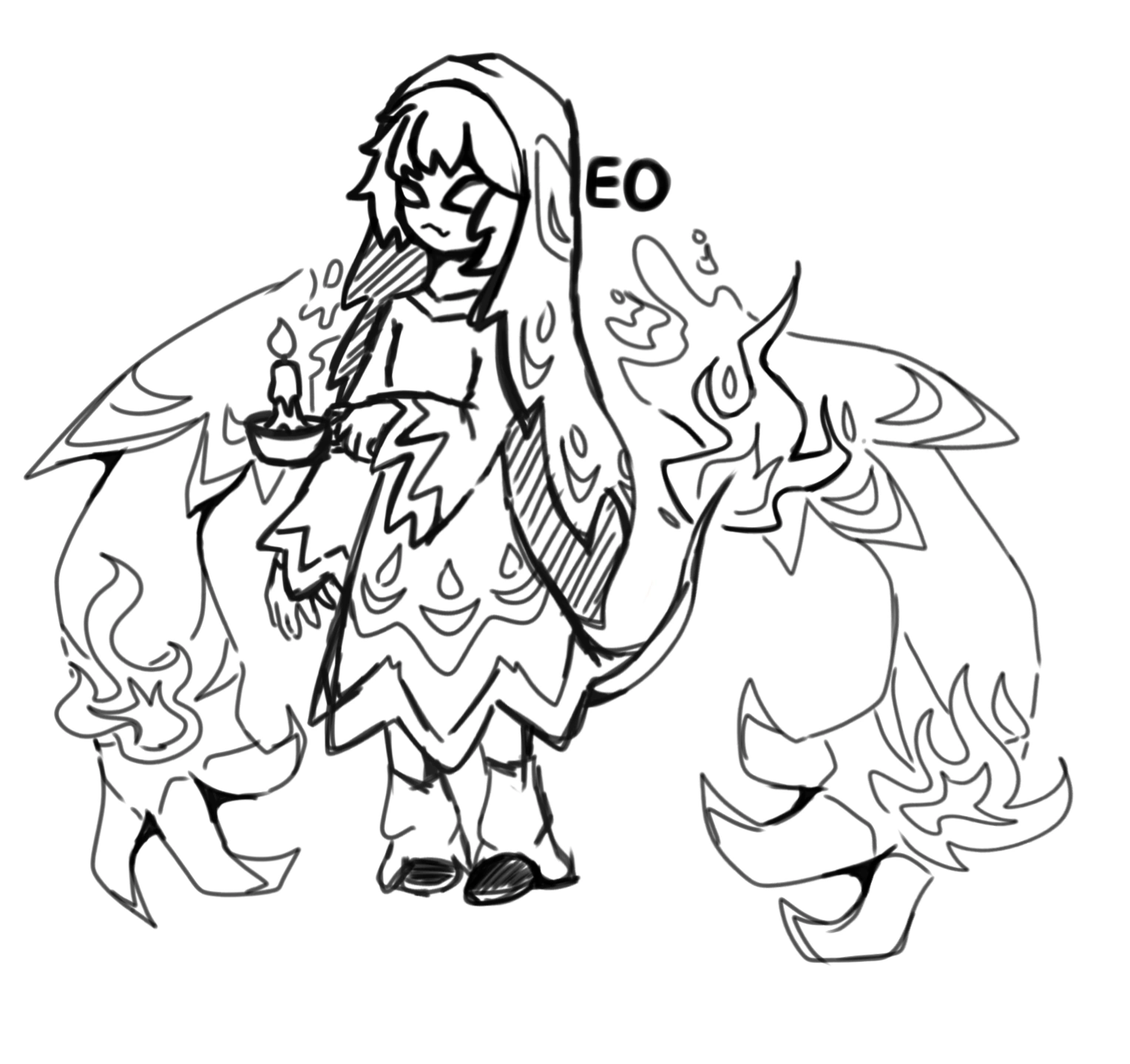 I forgot to post this after drawing it for 30 mins | Fandom