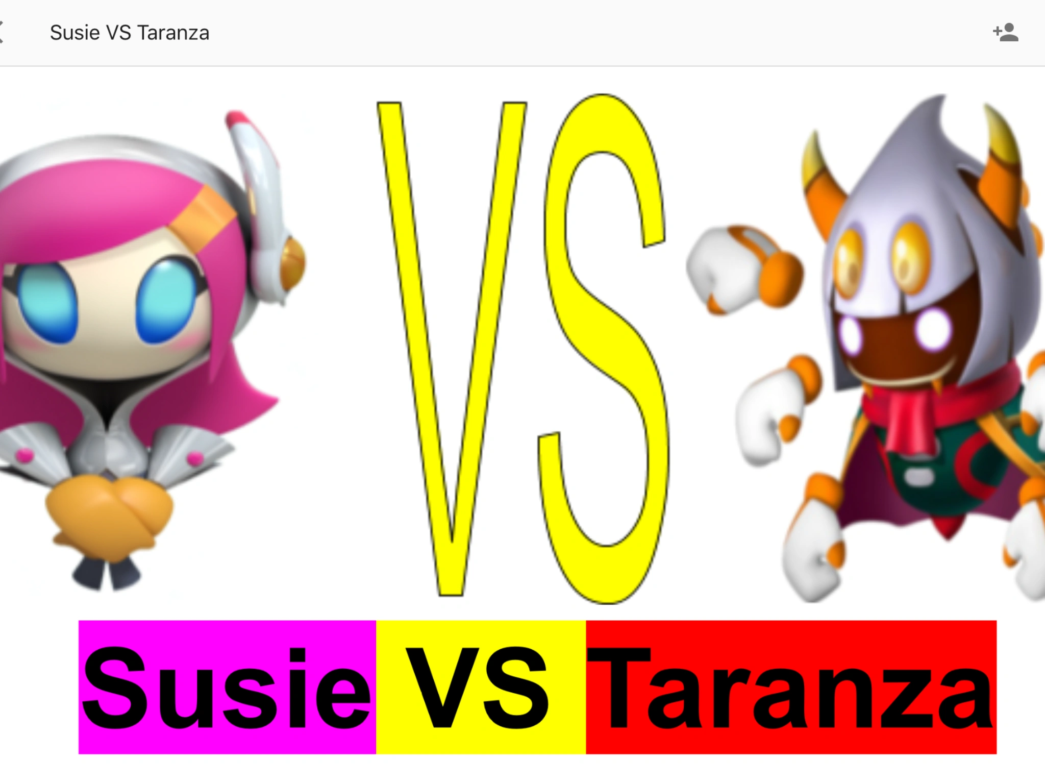 Susie VS Taranza | Fandom
