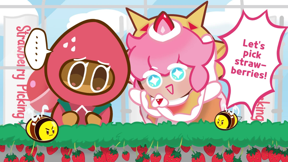 why is strawberry scared she isnt even made of real strawberries | Fandom