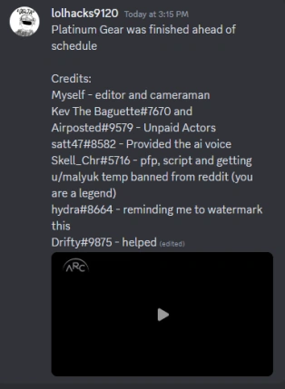 Project: Platinum Gear | Fandom