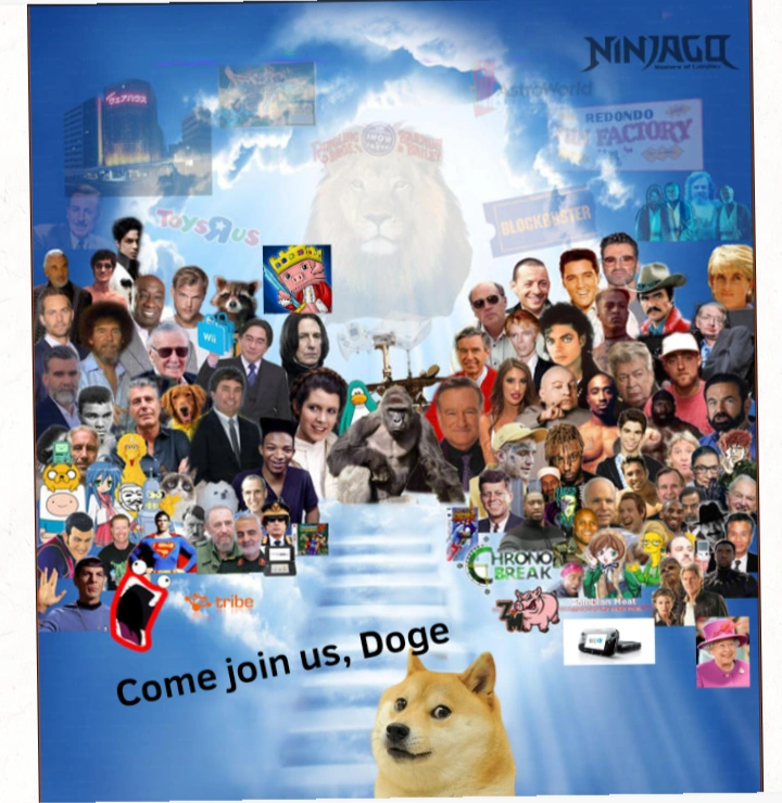 Meme I made regarding the passing of Doge | Fandom