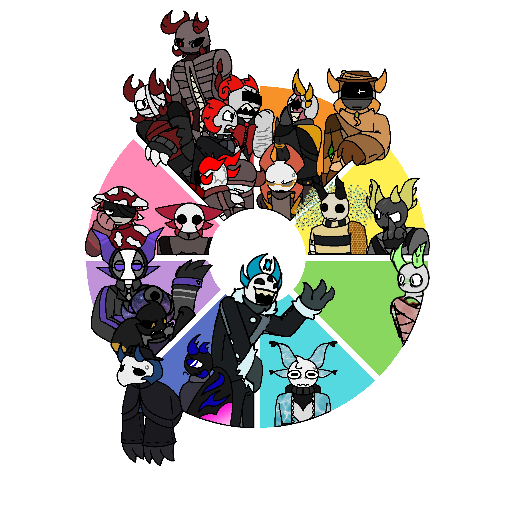 Oc colour wheel | Fandom