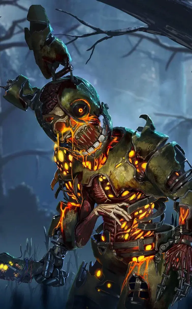 Blighted springtrap skin for Dead By Daylight | Fandom