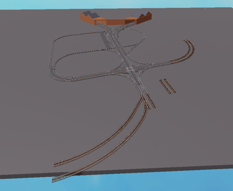 Track layout for the steelworks building is done. | Fandom