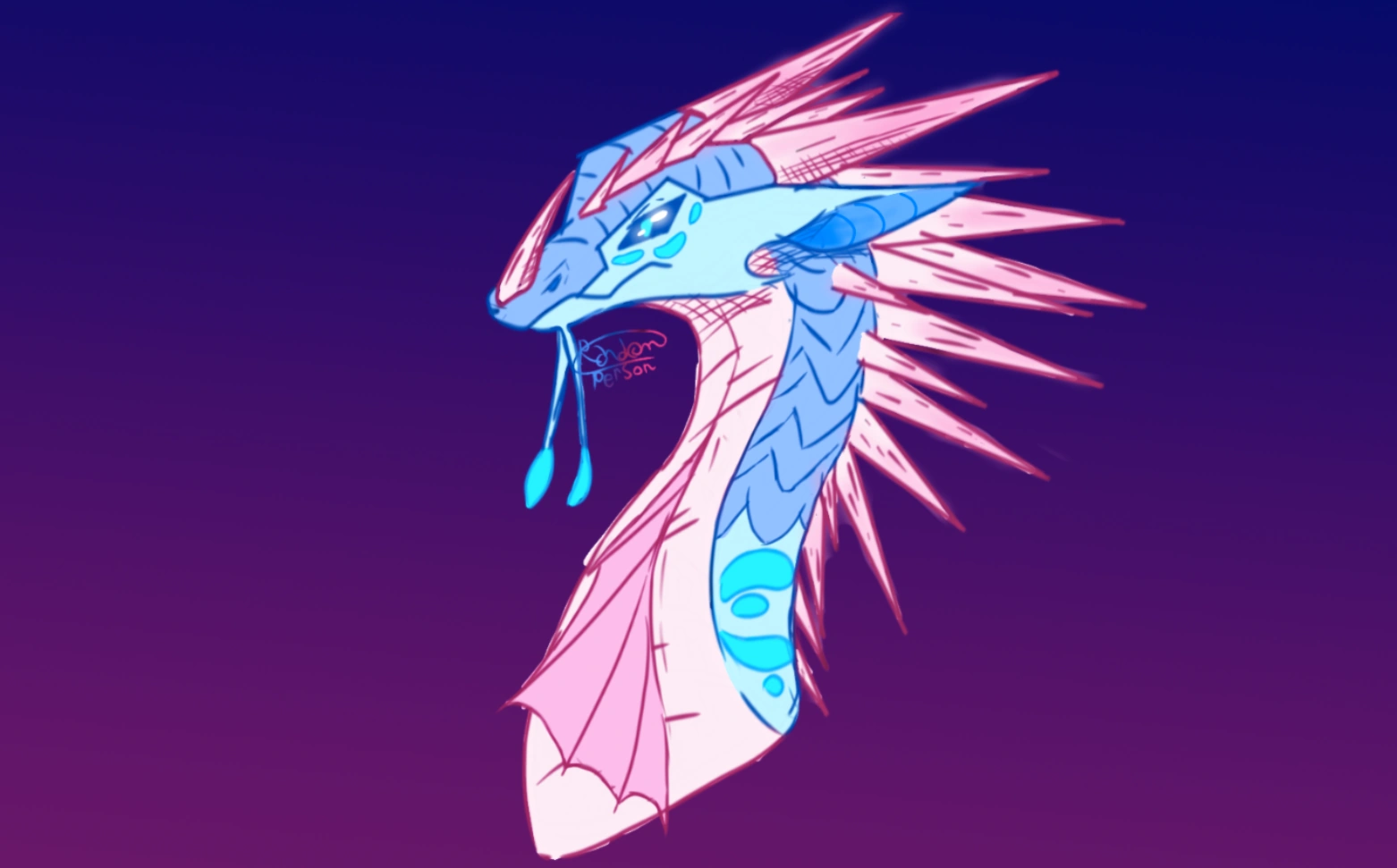 Hey, look! It's me! (New dragonsona) | Fandom