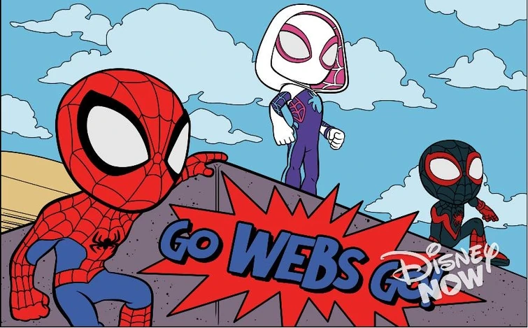 I colored GO WEBS GO! in Spidey and his Amazing Friends from the Color ...
