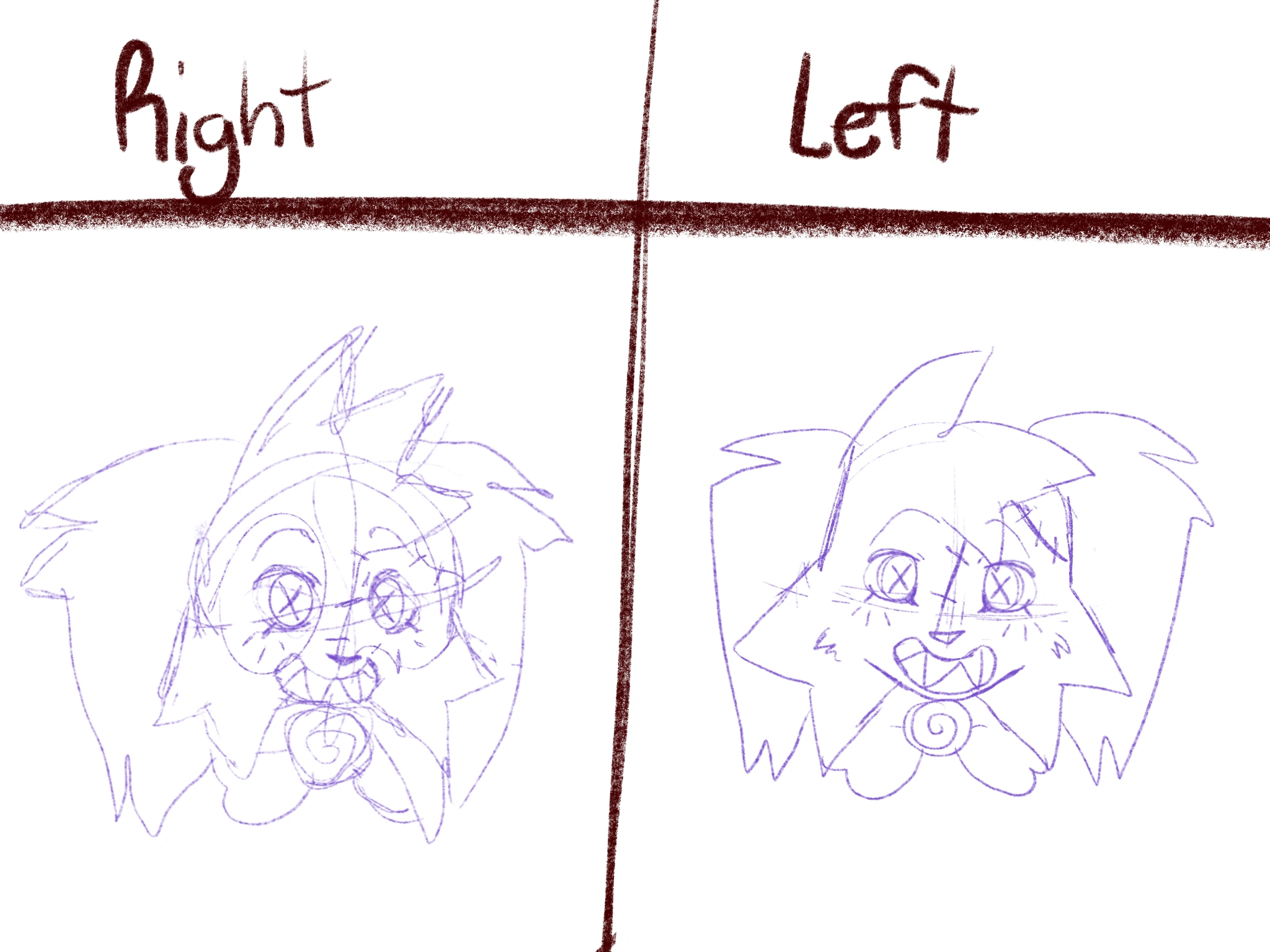 L vs R hand art thingy | Fandom