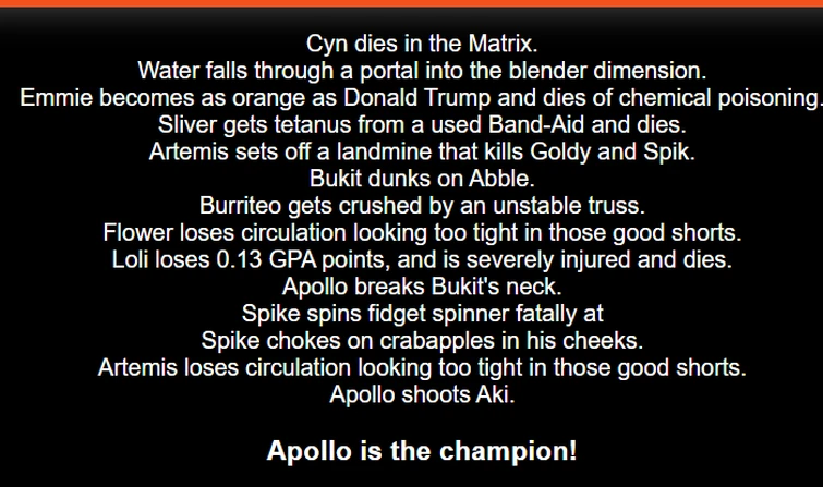 slime pup hunger games (on crack.) | Fandom