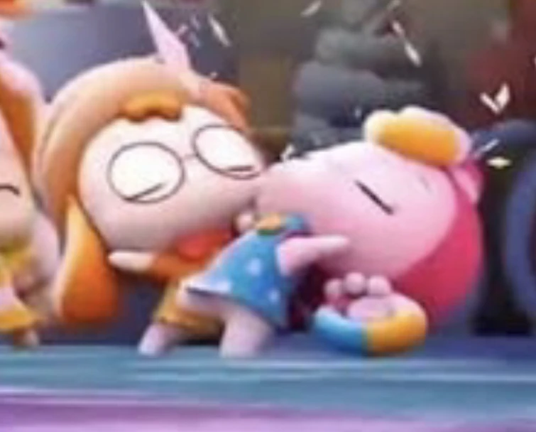 Hotgurt and Hotcake Ping dancing with Lolli Ping | Fandom