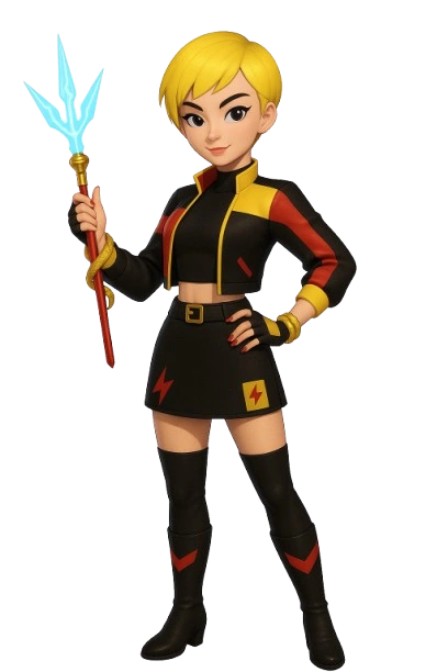 K-POP Demon Hunters OC: Coralshock (Fourth Huntrix Member) | Fandom