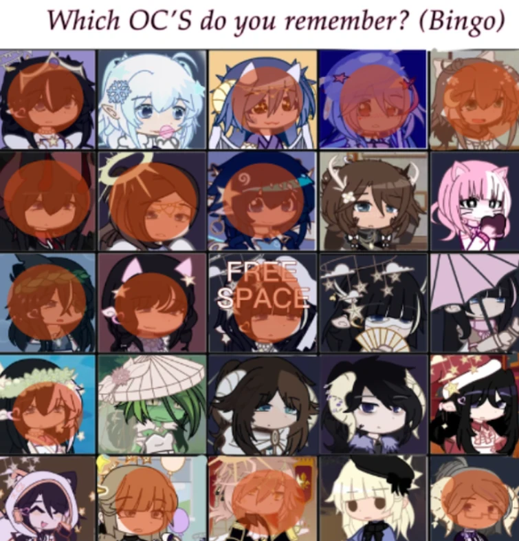 OC Bingo🤩 | Fandom
