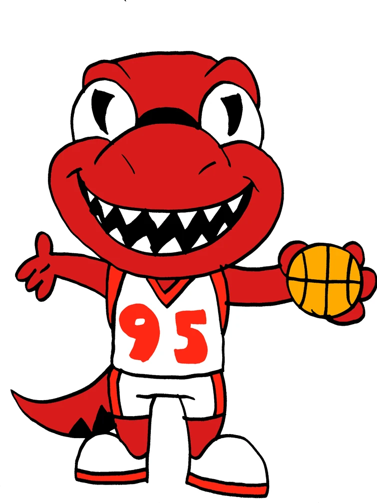 My drawing of the Toronto Raptors mascot | Fandom
