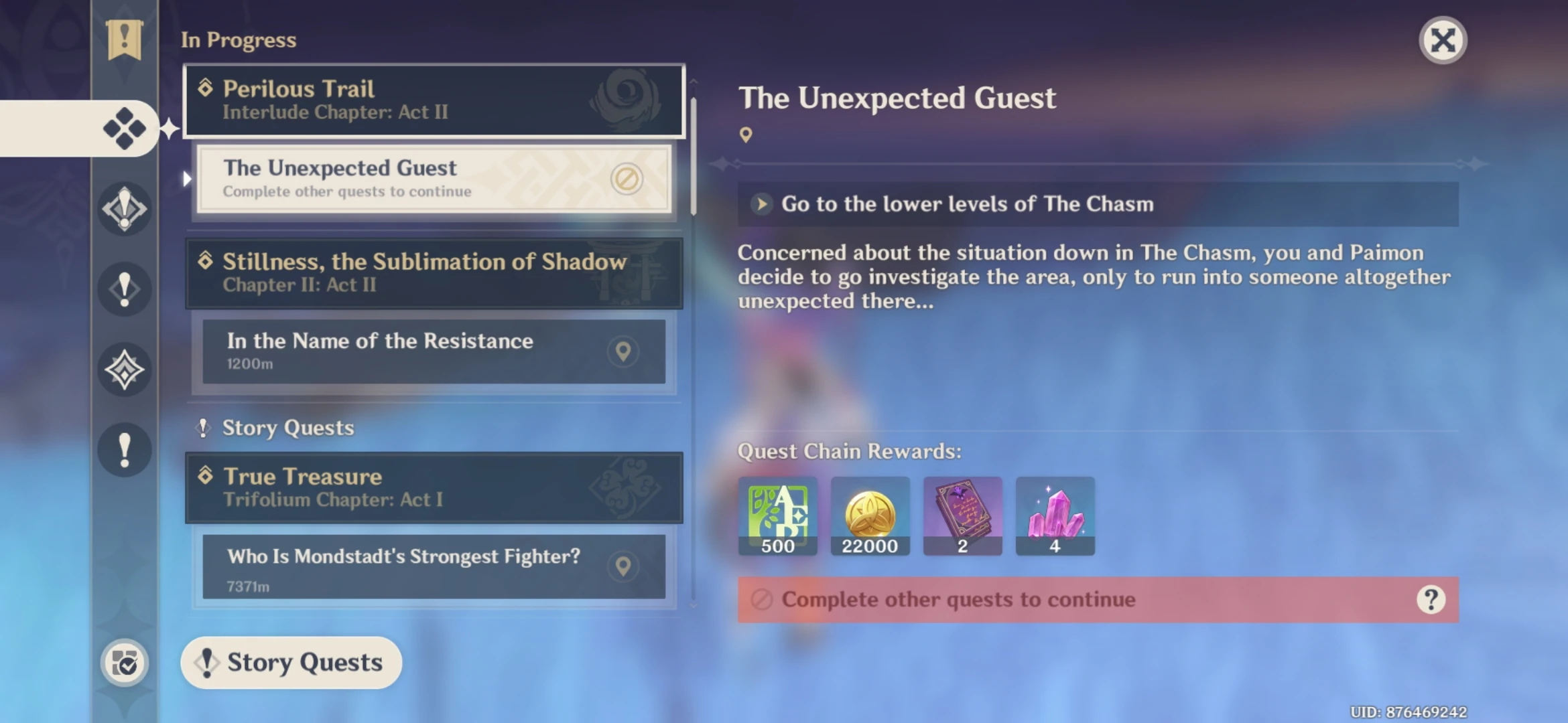 So many quests undone 😵 | Fandom