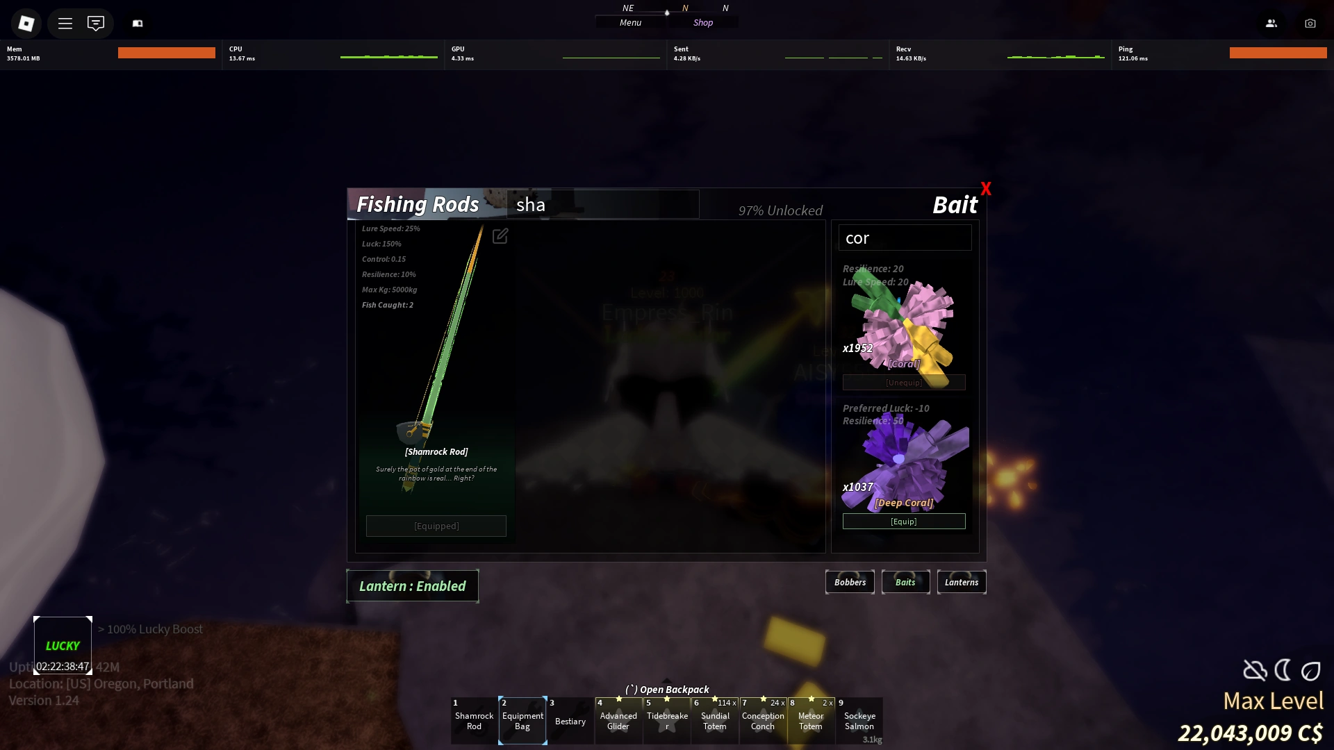 Just got Shamrock rod | Fandom