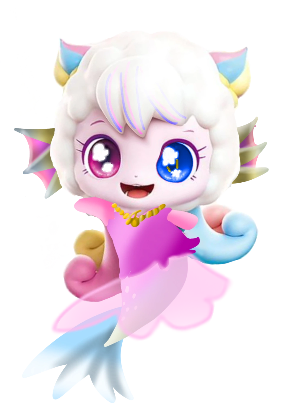 Meringueping render edit of her mermaid form in my au | Fandom
