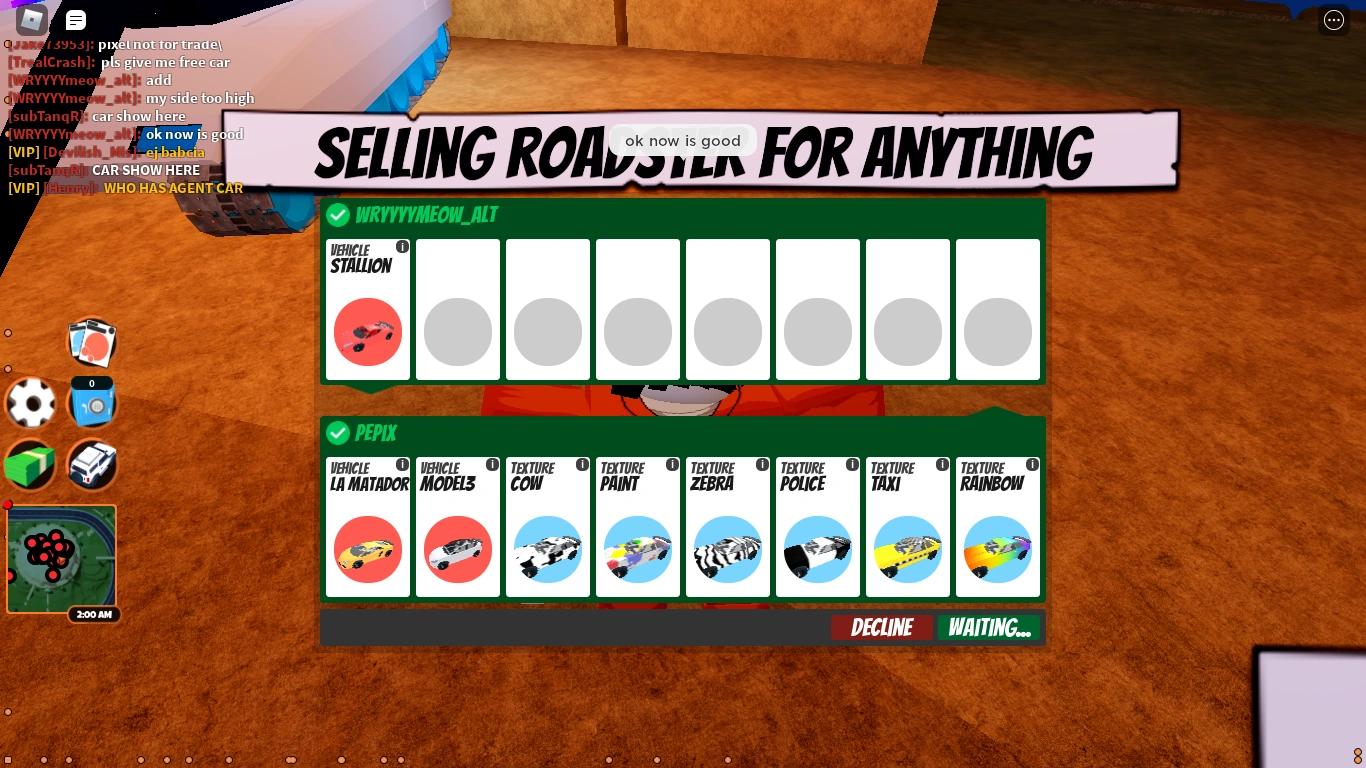 first trade | Fandom